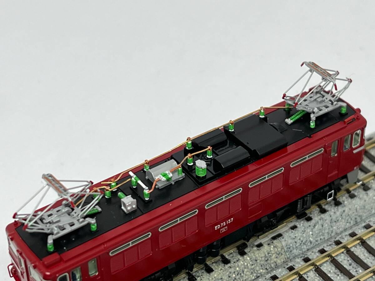 Yahoo!オークション - 動作確認済 KATO Nゲージ 3075-2 ED75 0 後期形...