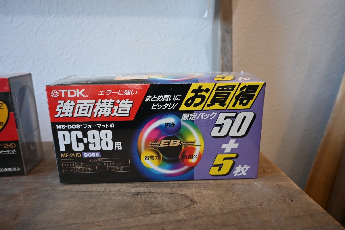 Yahoo!オークション - 新品TDK MF-2HD 3.5型 2HDフロッピーディスク等...