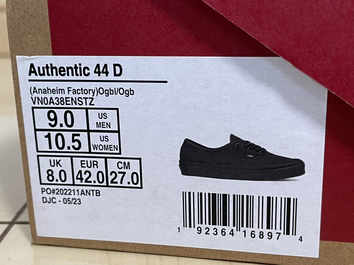 Yahoo!オークション - VANS AUTHENTIC 44Dバンズ オーセンティック US9...