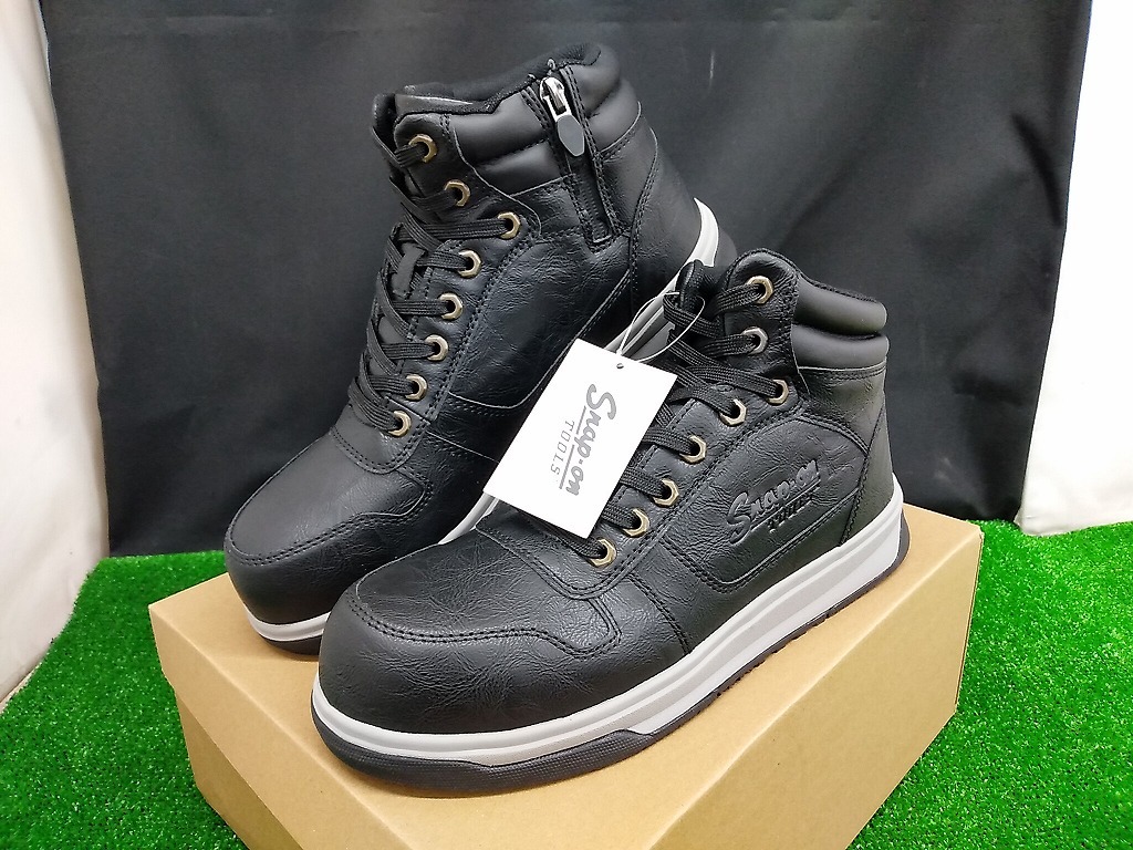 品 Snap-on スナップオン 26.5cm ハイカット ワークスニーカー BWL8890BK 安全靴 質量約430g(26.5cm)｜売買されたオークション情報、yahooの商品情報を ...