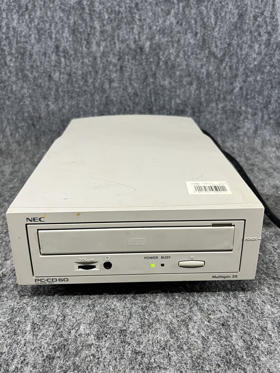 日本代購代標第一品牌【樂淘letao】－NEC CD-ROMユニット PC-CD60 外付けCDドライブ CD-ROM UNIT 旧式PCパーツ SCSI