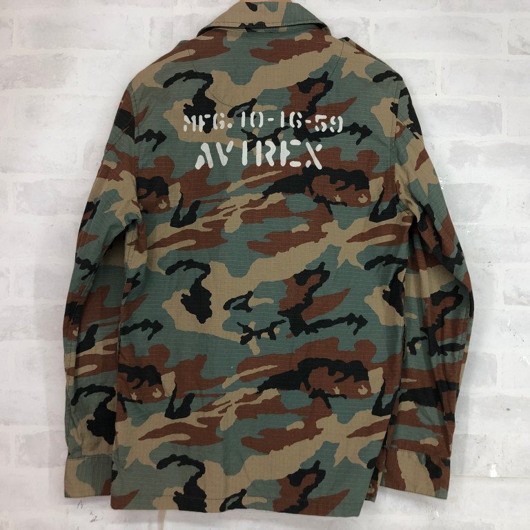 Yahoo!オークション - AVIREX アヴィレックス ミリタリージャケット フ...