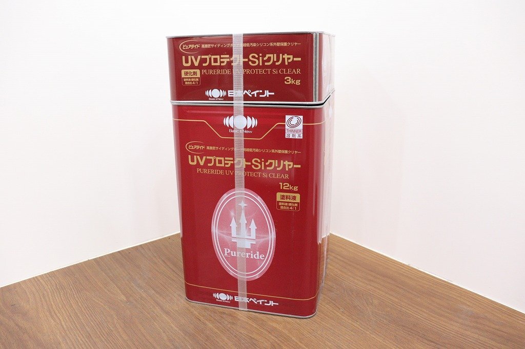 Yahoo!オークション - 新品 J8140 日本ペイント 塗料 UVプロテクトSiク...
