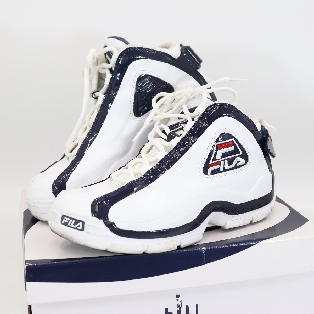Yahoo!オークション - 8696-80 FILA フィラ ハイカットスニーカー GRAN...