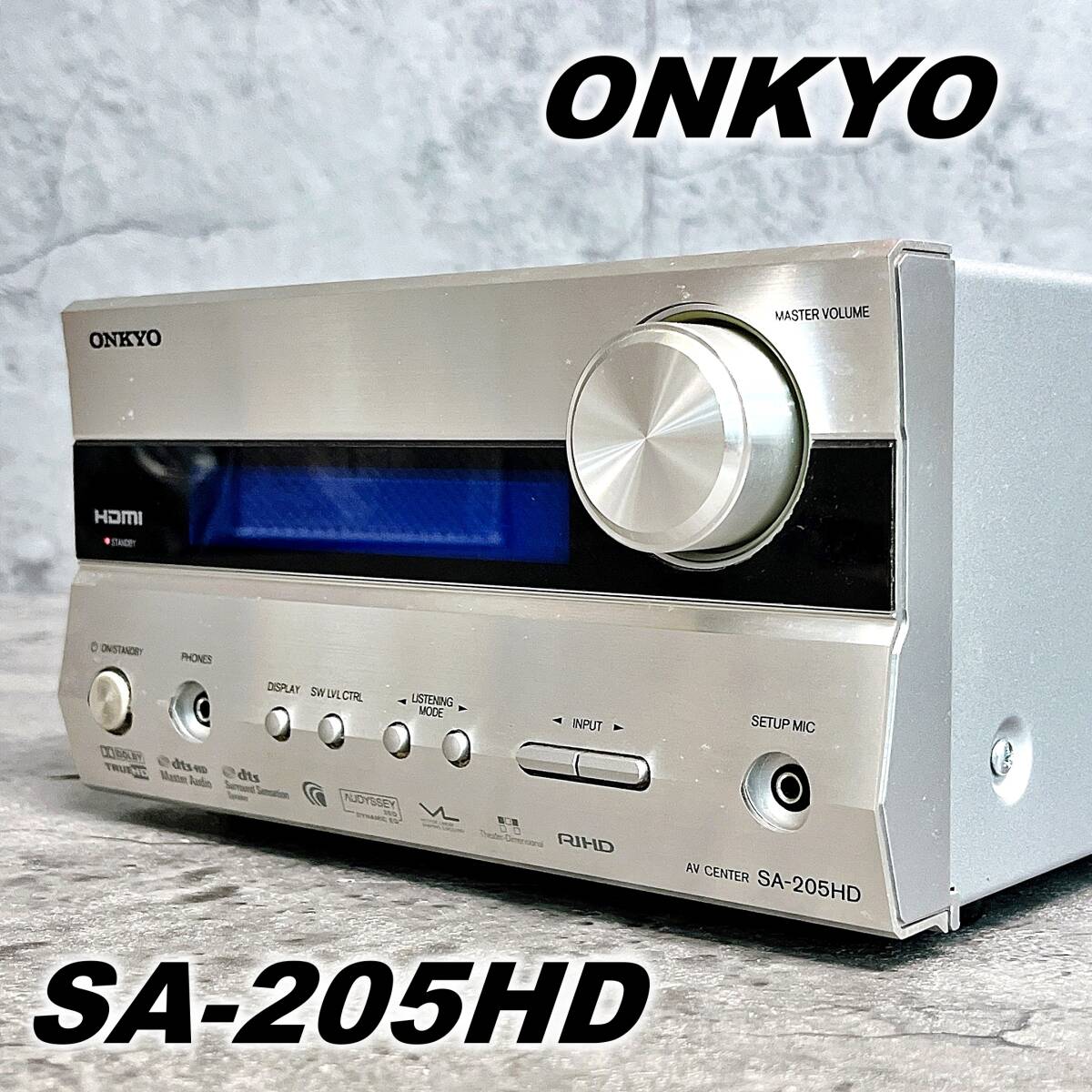 Yahoo!オークション - ONKYO オンキョー SA-205HD AVセンター 通電OK