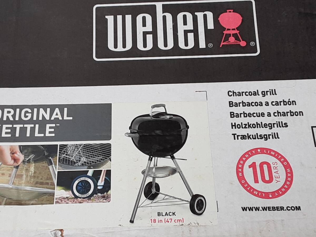 Weber/ウェーバー BBQ コンロ グリル 47㎝Weber Barbecue StoveBBQ Grill18.5 inches Original Kettle Charcoal 在日米 ...