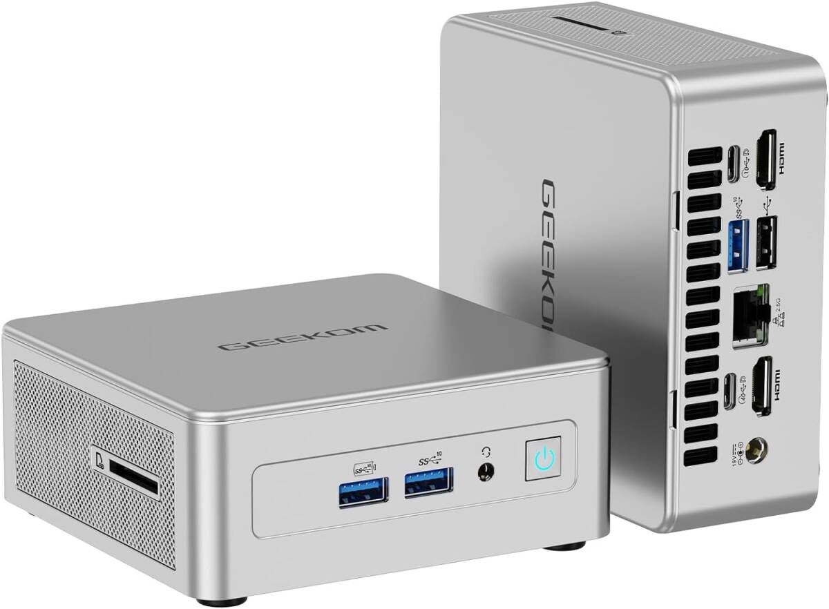Geekom Ae8 ミニpc 32gb 1tb 変換アダプタのオマケ付き Windows 11 Pro Amd Ryzen 9