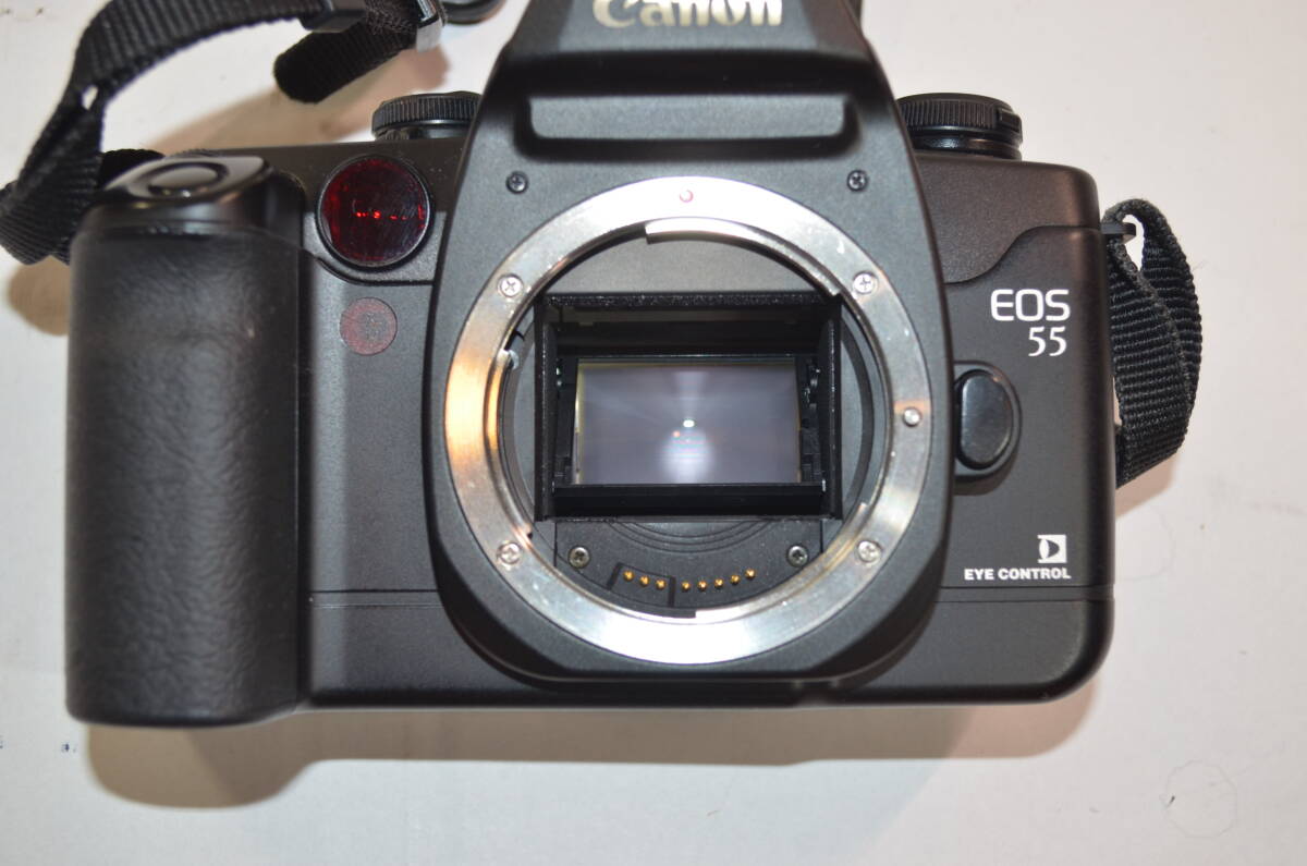 Yahoo!オークション - ジャンク canon キヤノン eos55 ボディ フィル...