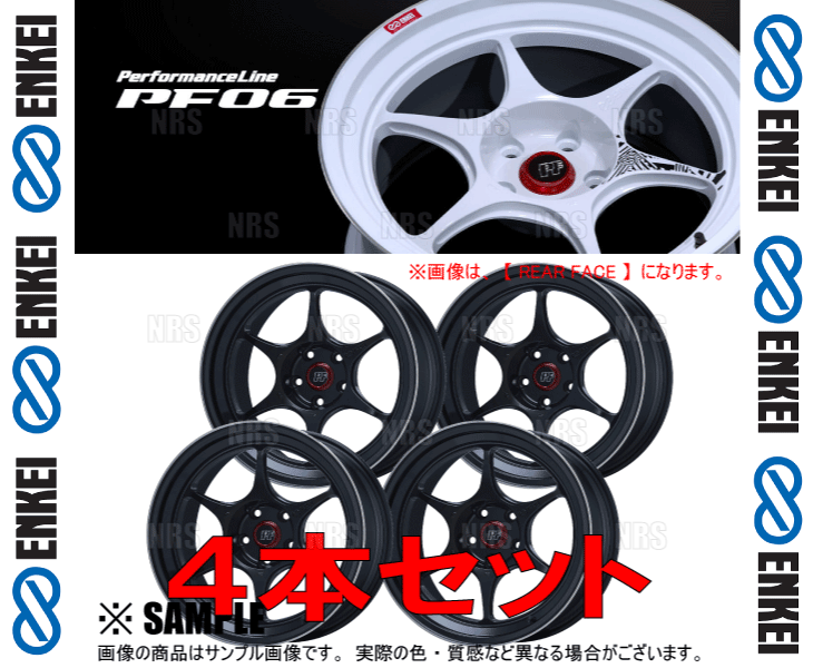 Yahoo!オークション - ENKEI エンケイ PF06 (M/BK マシニングブラック/...