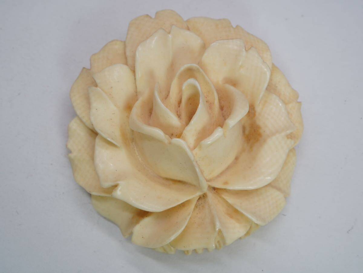 Yahoo!オークション - 【1567】彫刻 ヴィンテージ ビンテージ ブローチ...