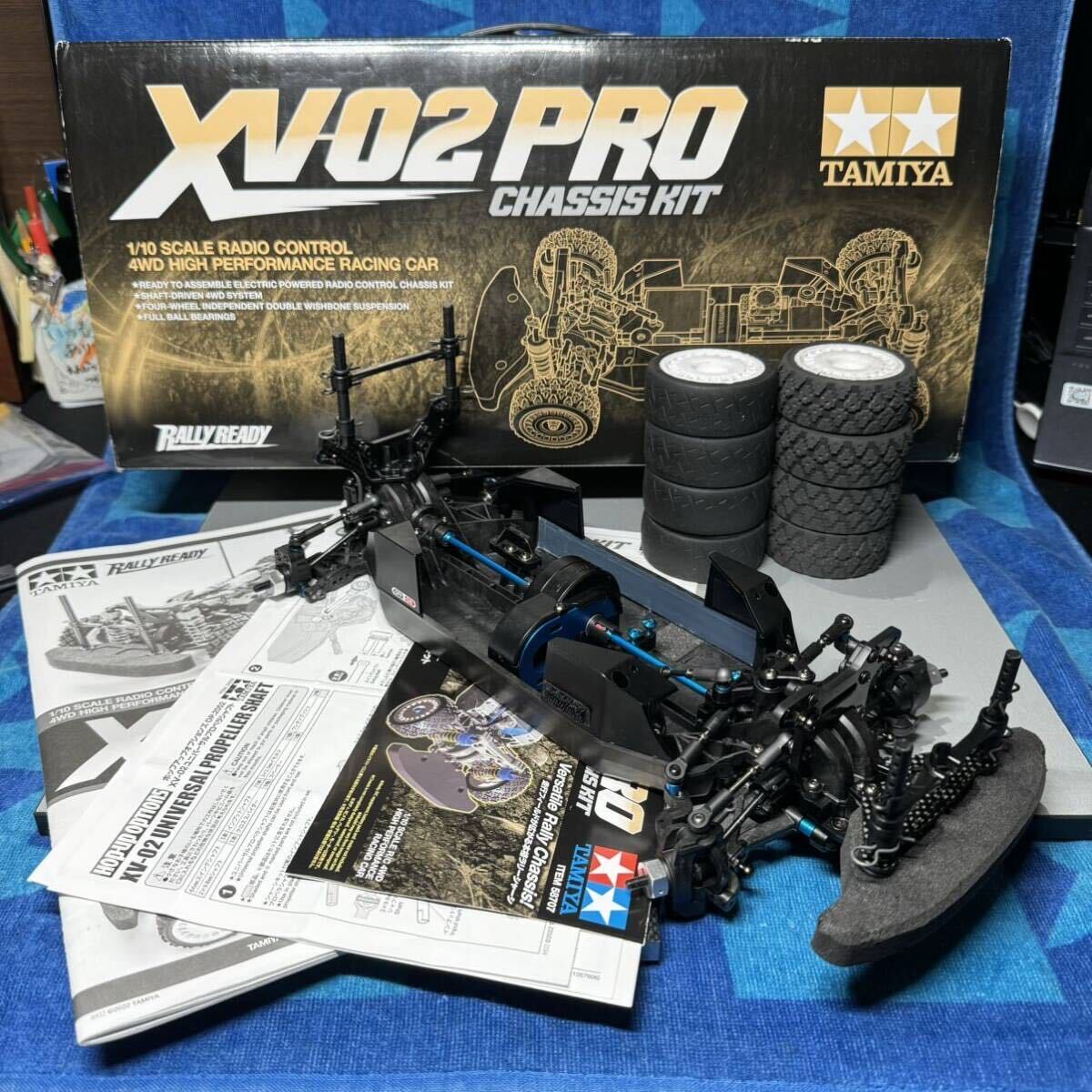 Yahoo!オークション - タミヤ XV-02 PRO シャーシ RS化 XV02 中古・美...
