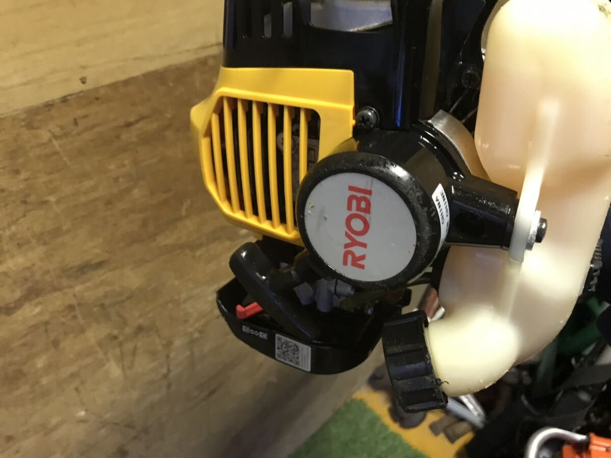 Yahoo!オークション - 京セラ リョービ エンジン刈払機 EKM-2300 両手...