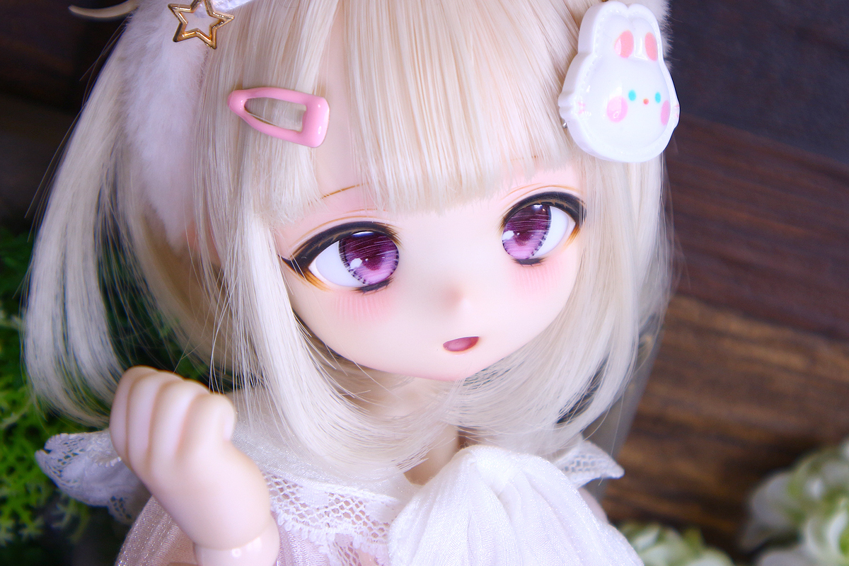 ちるる】imomodoll Ruby-A セミホワイト肌カスタムヘッド+ ちるる】imomodoll Ruby-A セミホワイト肌カスタムヘッド+