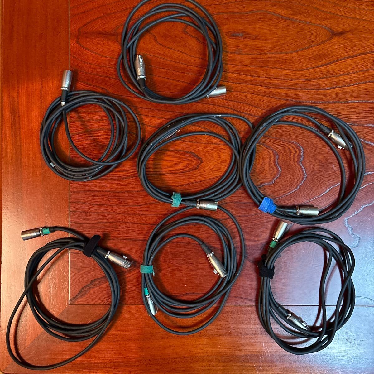 Yahoo!オークション - マイクケーブル XLR 3m 7本 現状渡し