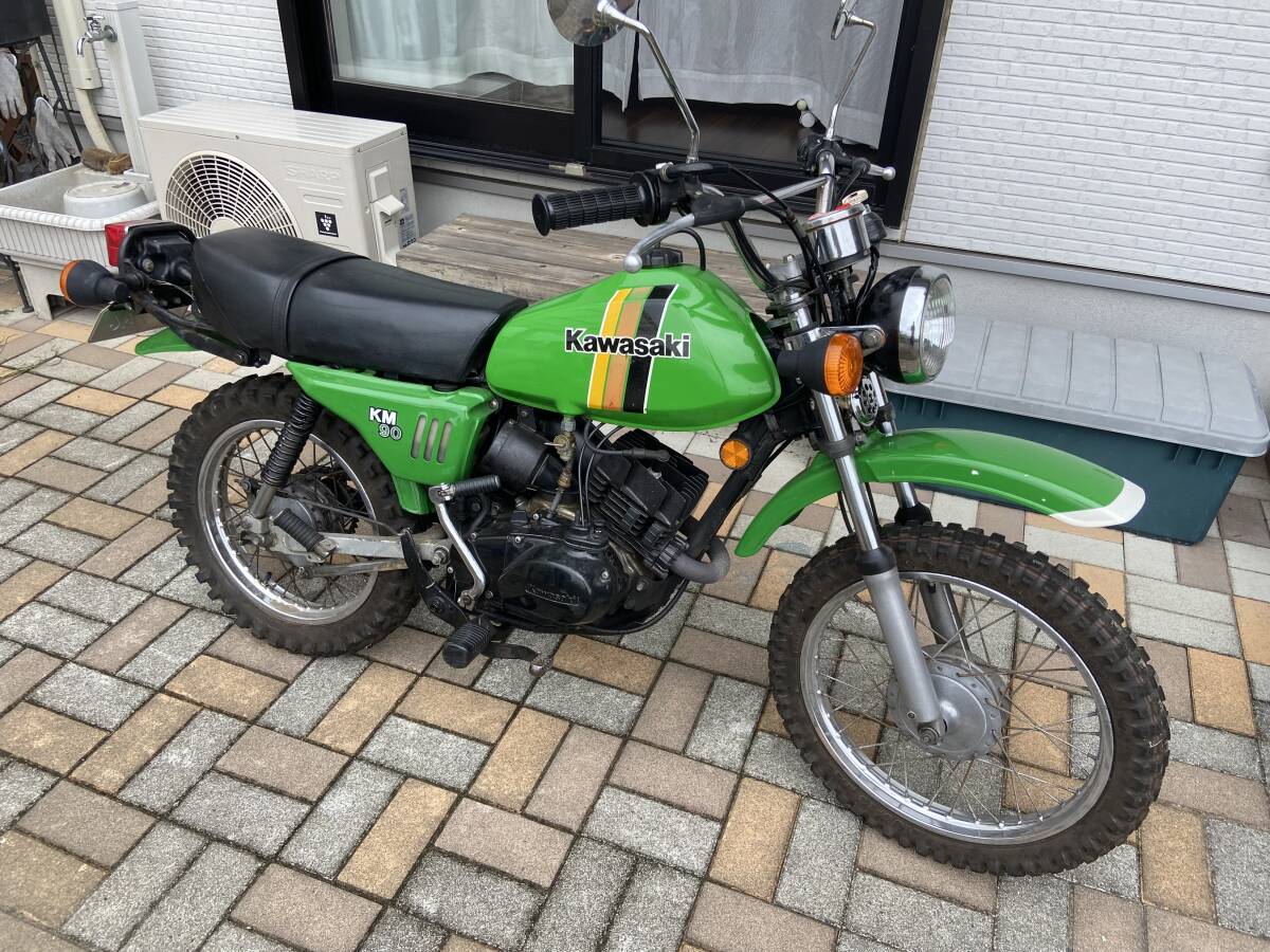 カワサキKM90(51cc-125cc)｜売買されたオークション情報、yahooの商品情報をアーカイブ公開 - オークファン（aucfan.com）