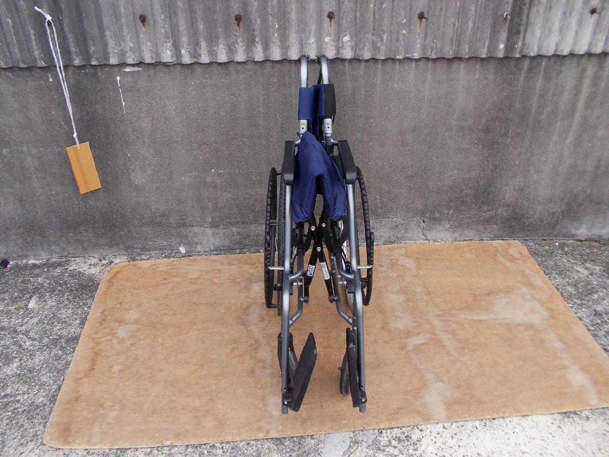 Yahoo!オークション - TS-24-0819-07 ミキ自走式車椅子 カルティマ C...