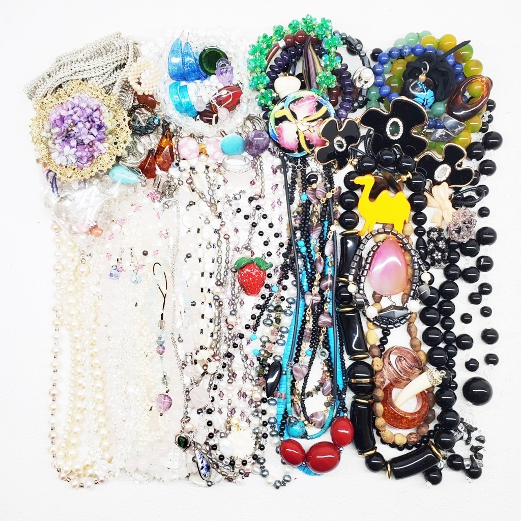 Yahoo!オークション - 【人気】アクセサリー まとめ 総重量 1 295g ネ...