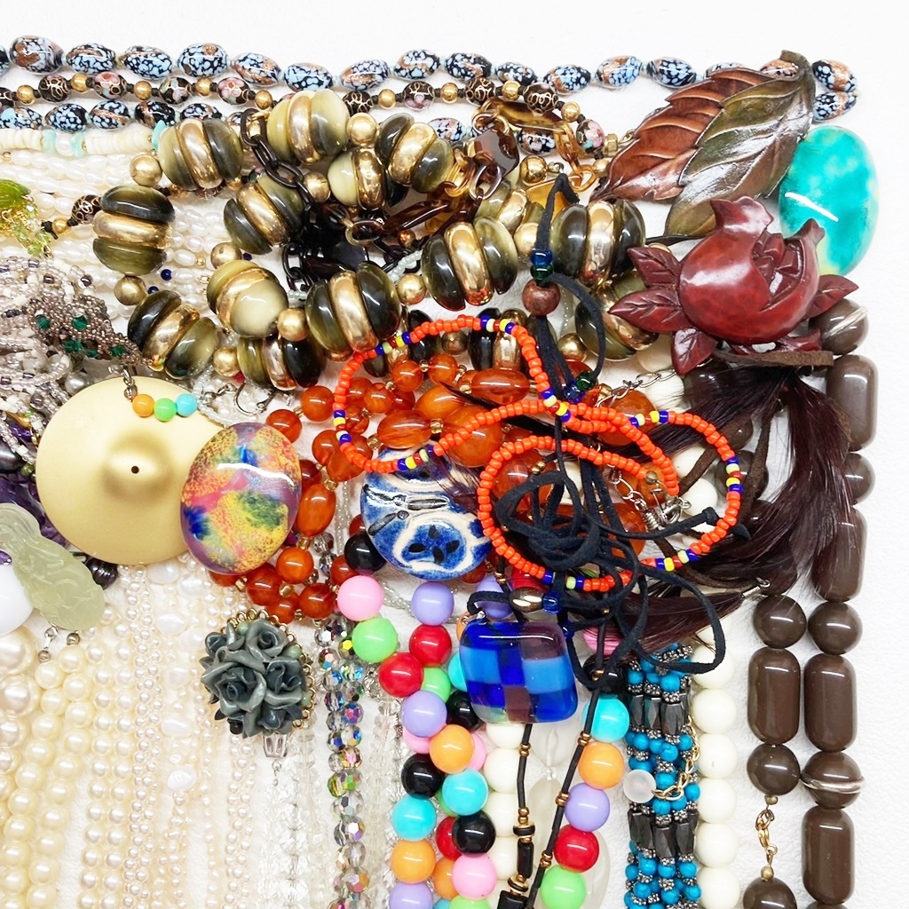 Yahoo!オークション - 【人気】アクセサリー まとめ 総重量 1 235g ネ...