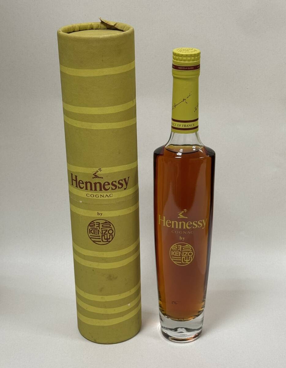 MIA-0626.5-4YN 1円 未開栓 Hennessy ヘネシー KENZO ケンゾー COGNAC コニャック ブランデー 古酒 350ml 40% 古酒 筒箱付き(ヘネシー)｜売買さ ...