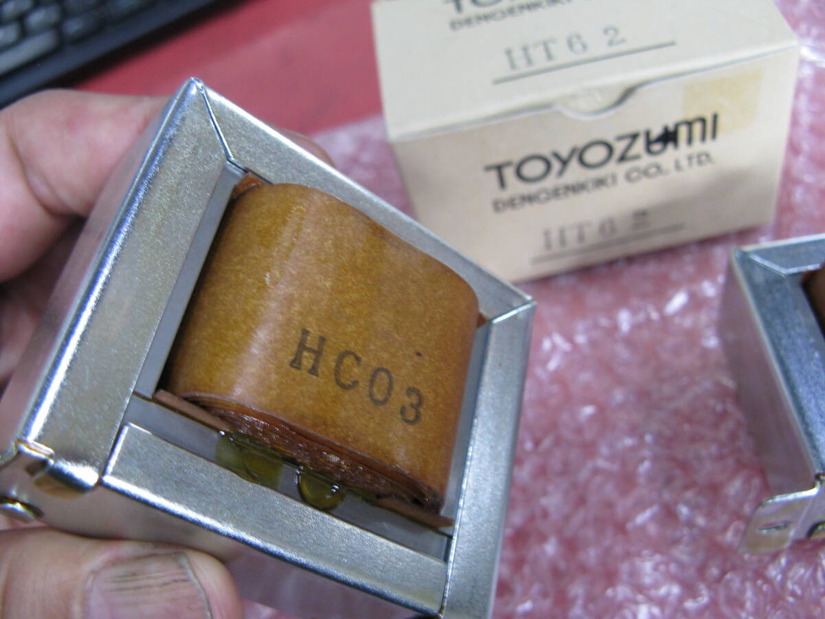 Yahoo!オークション - (ITK）TOYOZUMI ヒータートランス HT-62 6.3V2A ...
