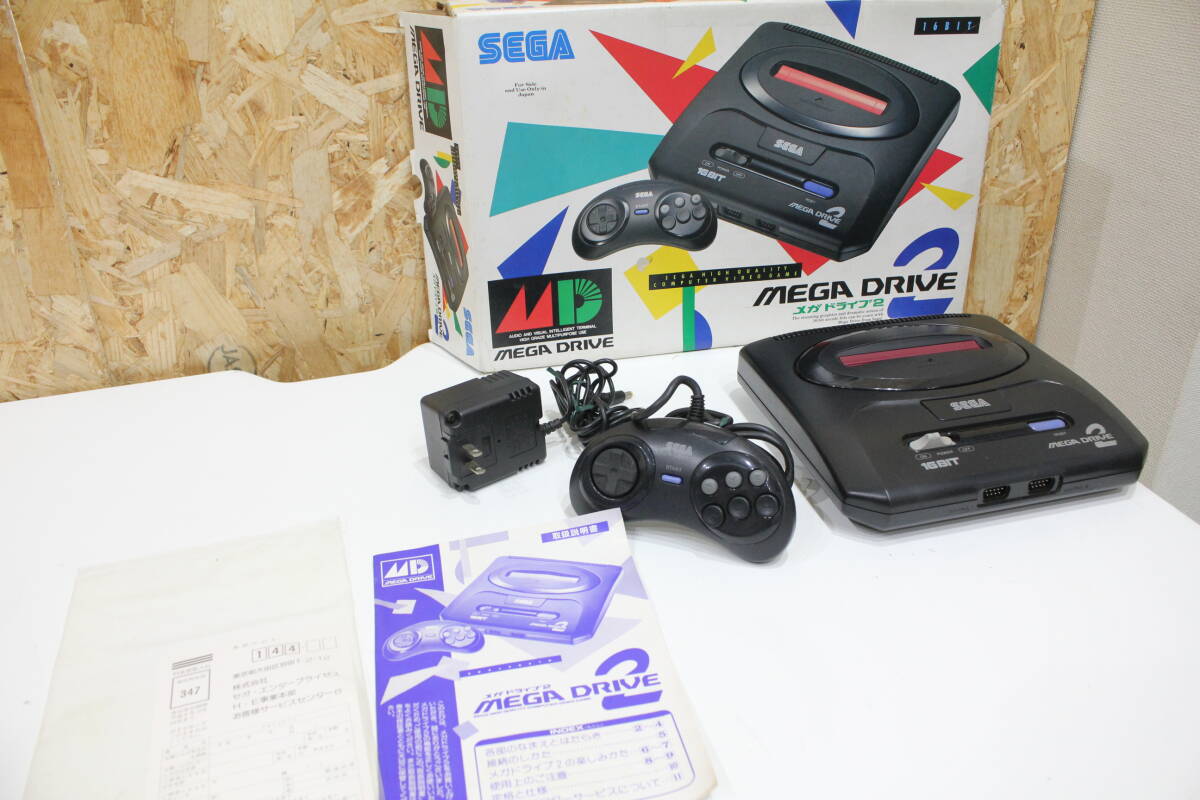 Yahoo!オークション - TH08007 SEGA HAA-2502 MEGA DRIVE2 メガドライ...