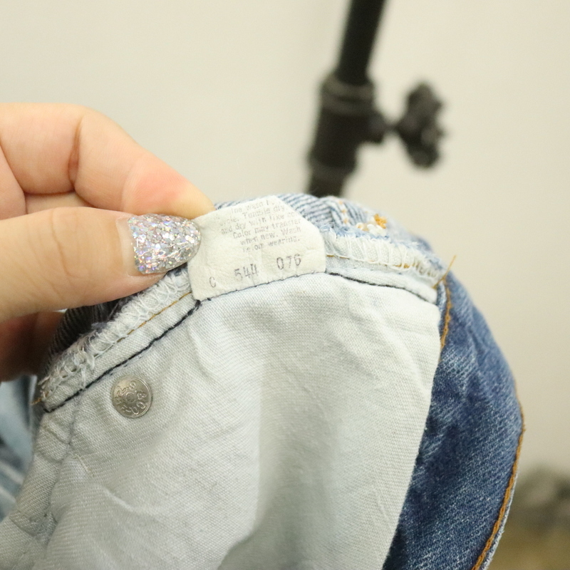 Yahoo!オークション - J608 80sビンテージ Levis リーバイス USA製 501...