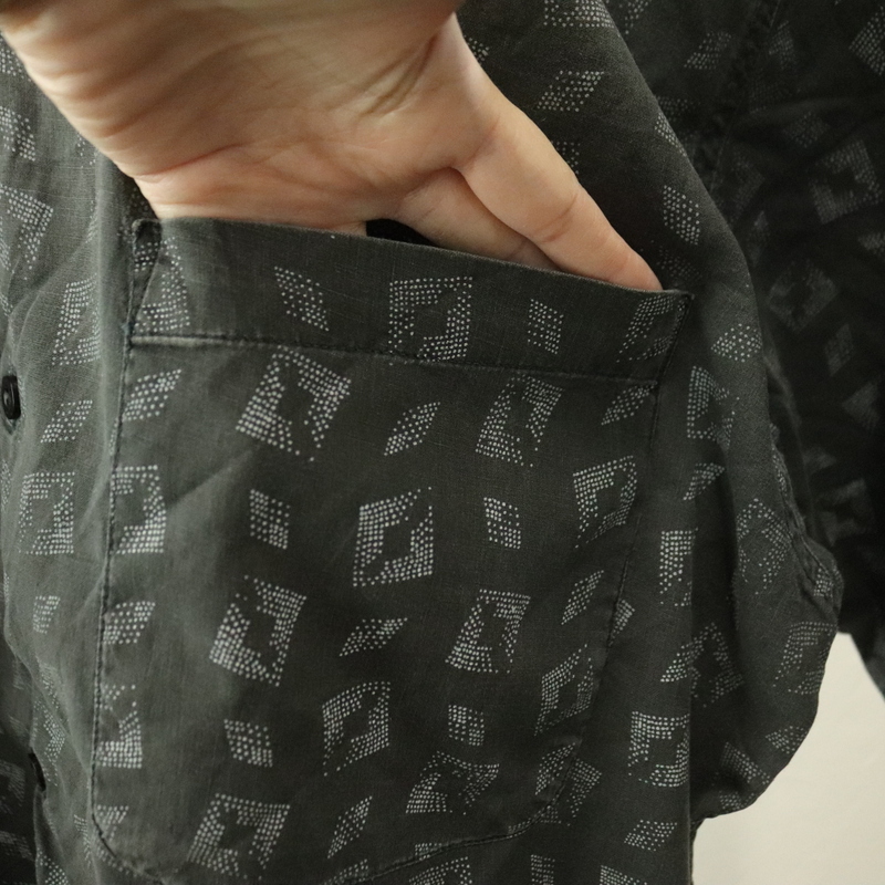 Yahoo!オークション - E812 90sビンテージ ピエールカルダン 半袖シャ...