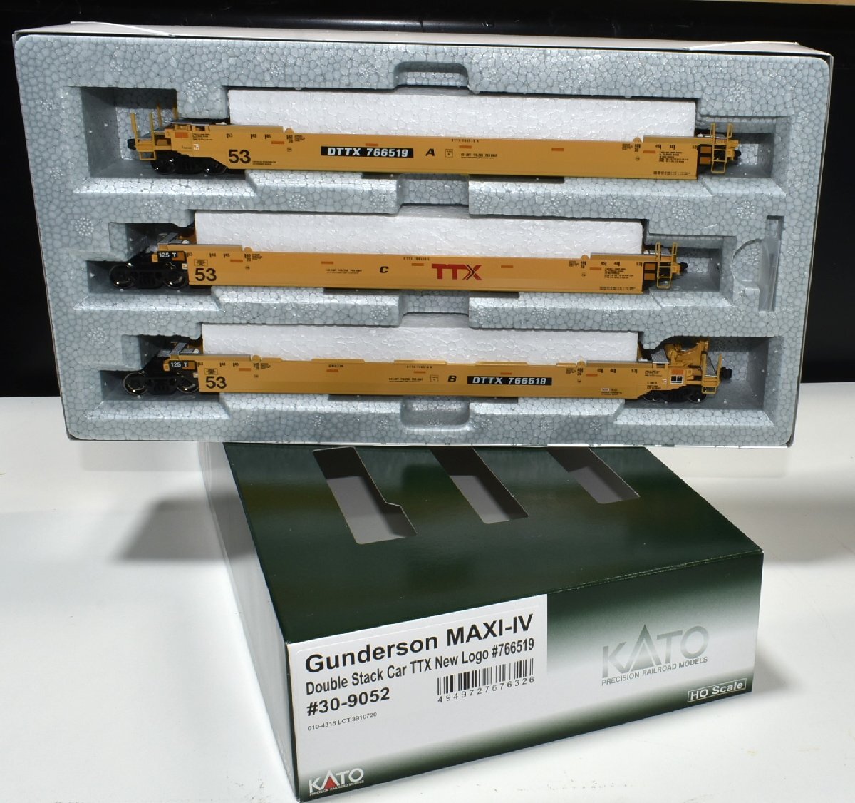 Yahoo!オークション - 【SAZAN】HOゲージ KATO Gunderson MAXI-IV Doub...