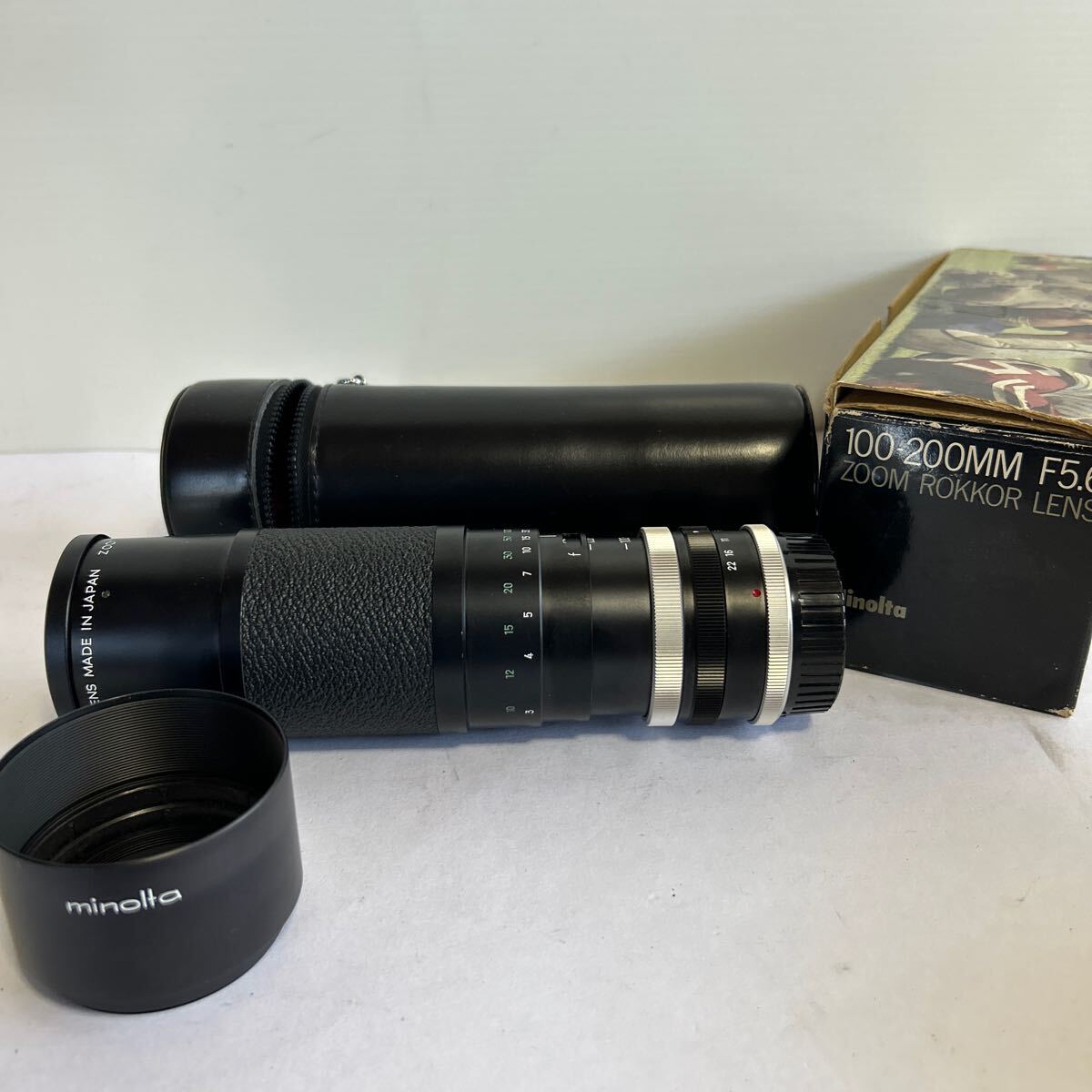 Yahoo!オークション - 現状品 MINOLTA ミノルタ MC ZOOM ROKKOR 1 5.6 ...