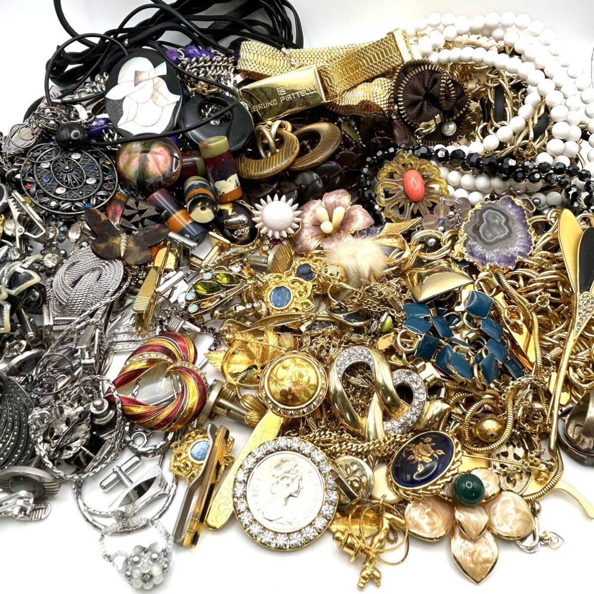 Yahoo!オークション - Y965 ネックレス ブローチ アクセサリー ルース ...