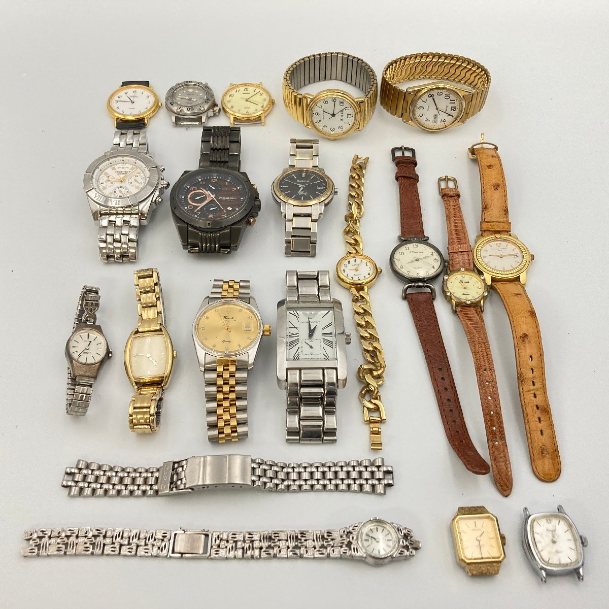 Yahoo!オークション - 8/29 P77-TS 時計まとめ CITIZEN/EMPORIO ARMANI...