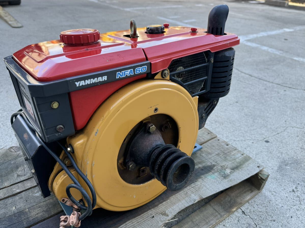 Yahoo!オークション - セル付き ヤンマー ディーゼルエンジン NFA60-EK...