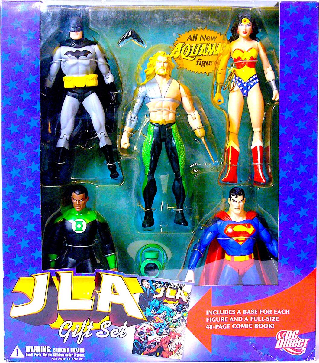 Yahoo!オークション - DCダイレクト JLA ギフトセット スーパーマン バ...