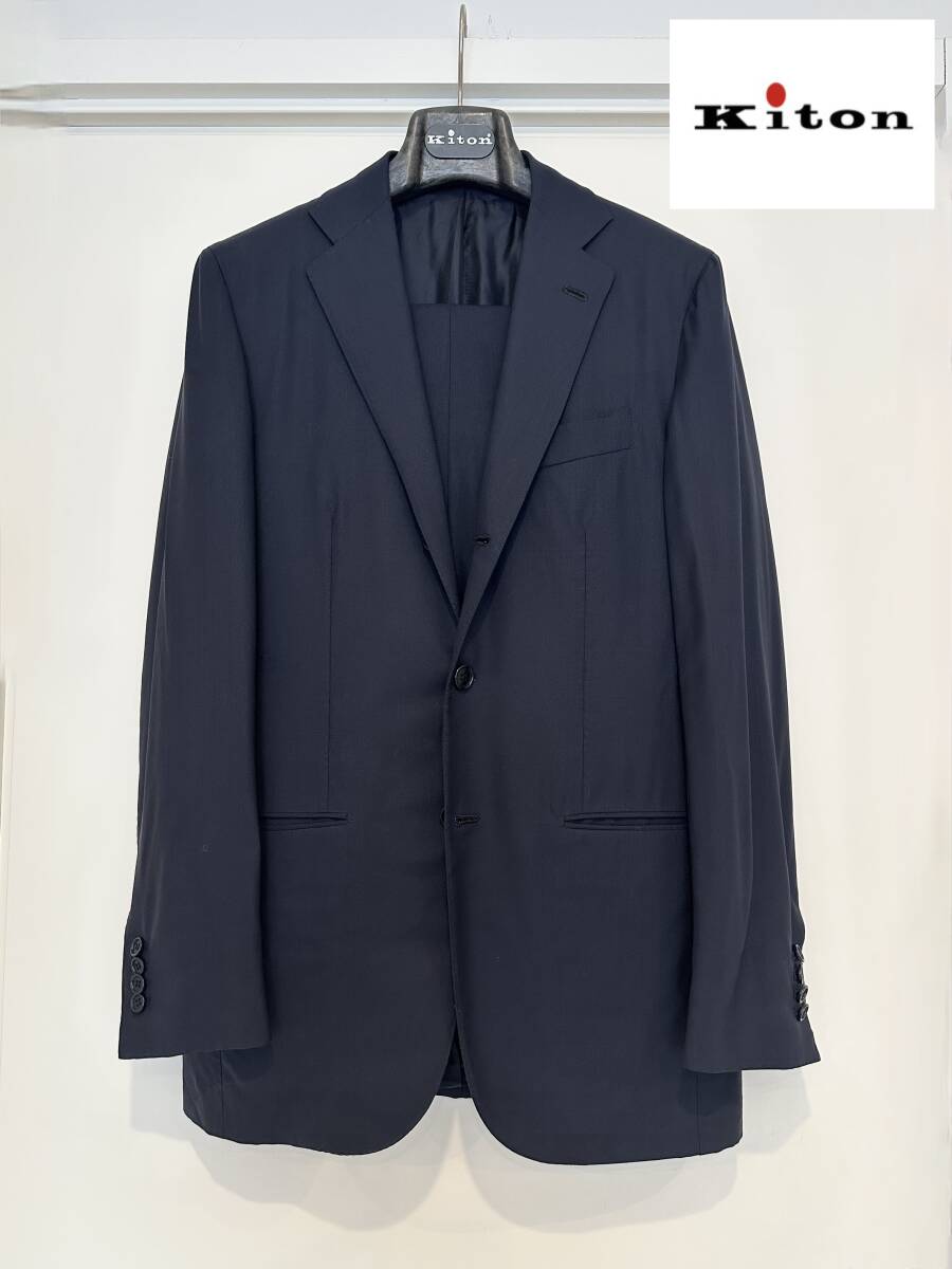 Yahoo!オークション - Kiton キートン 定価 85万8 000円 永久定番 ダ...