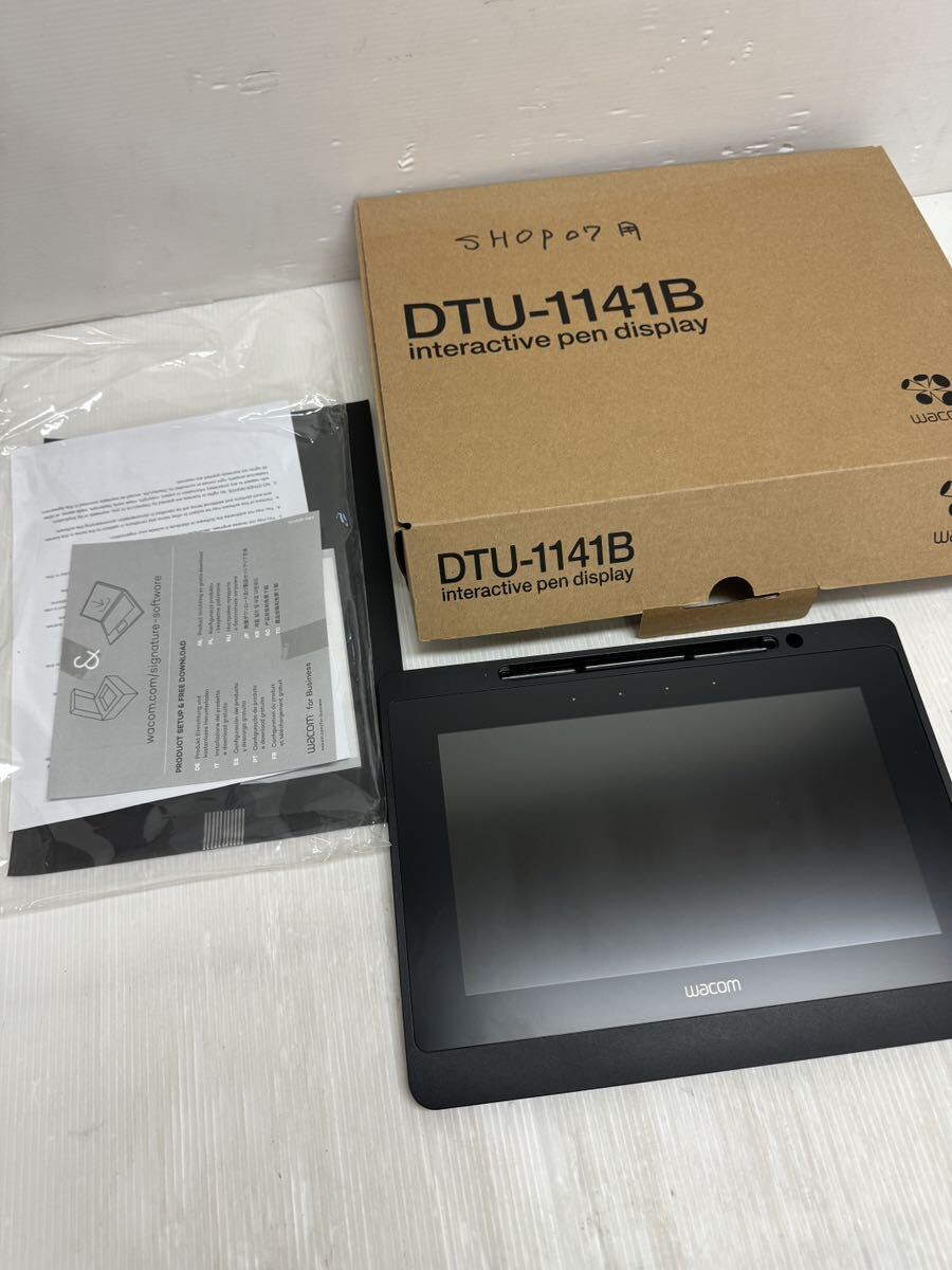WACOM/ワコム 10.1型ワイド液晶ペンタブレット フルHD対応モデル DTU-1141B(タブレット)｜売買されたオークション情報、yahooの商品情報をアーカイブ公開 - オークファン ...