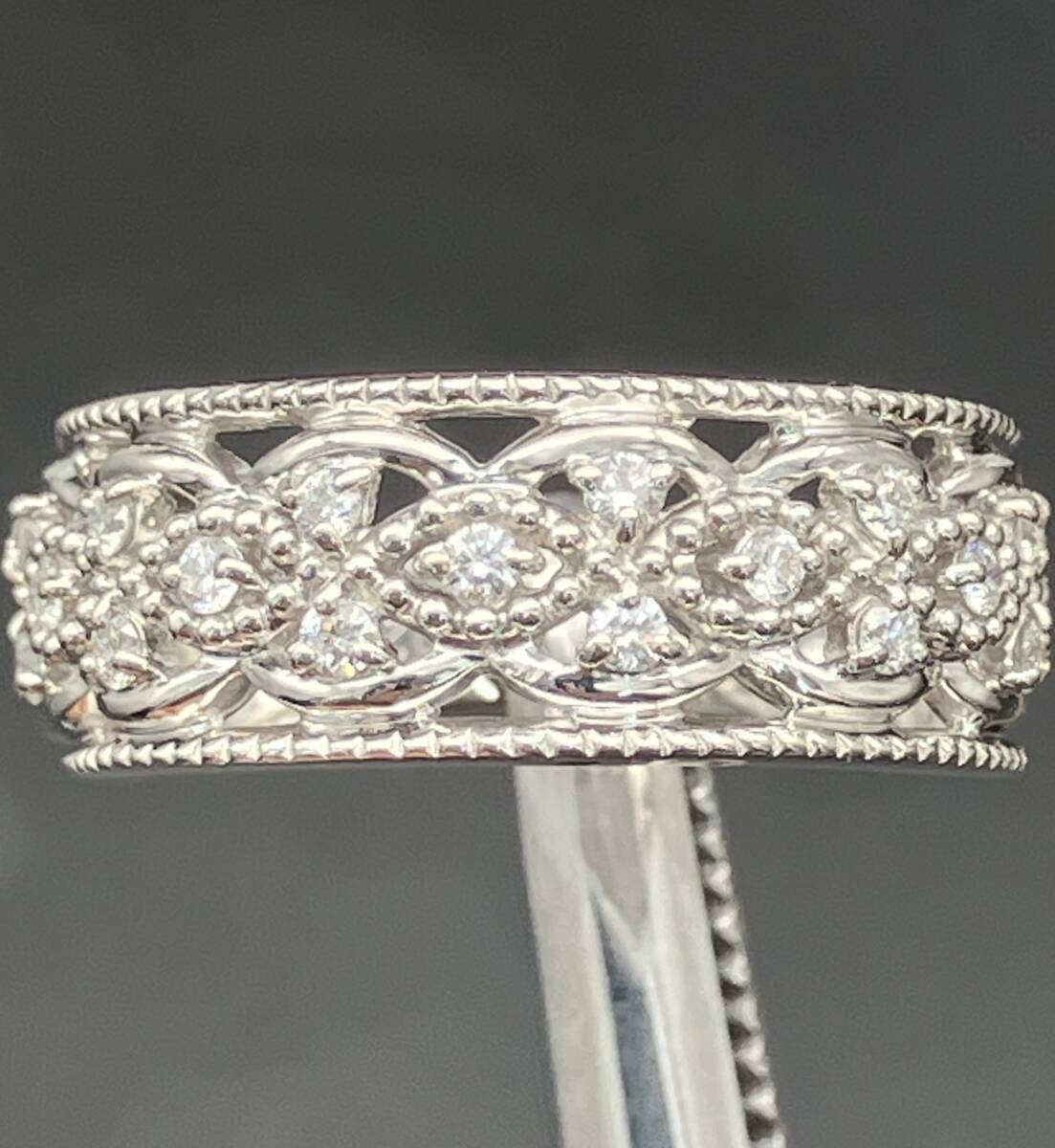 Yahoo!オークション - プラチナ デザインリング Pt900 デザイン 指輪 ...