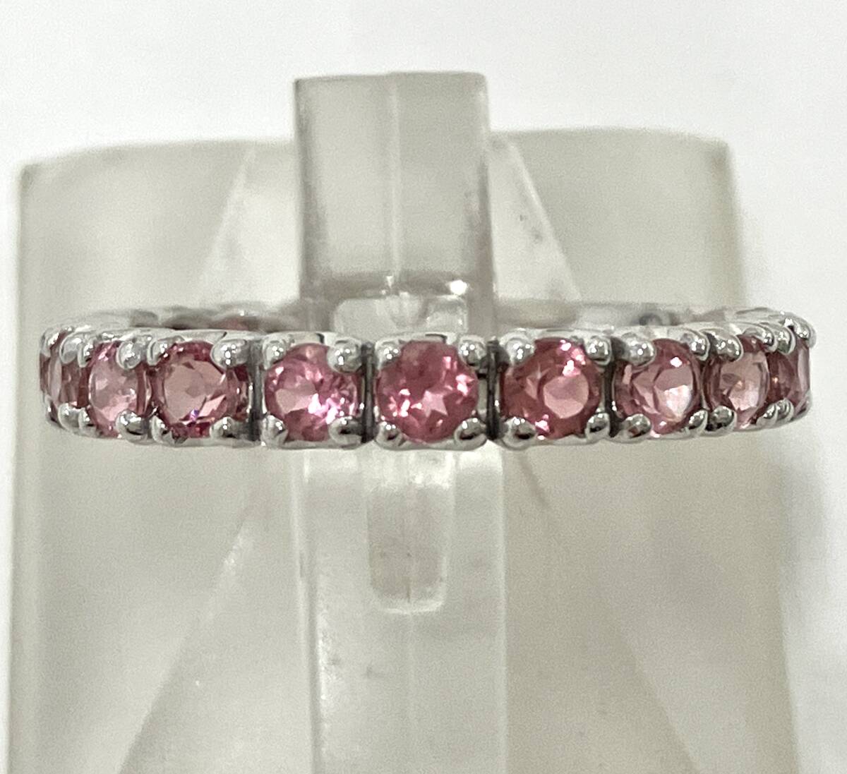 Yahoo!オークション - 【ソーティング付】 天然ピンクトルマリン K14WG...