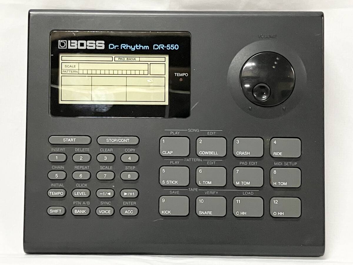 Yahoo!オークション - ジャンク BOSS Dr.Rhythm DR-550 リズムマシン