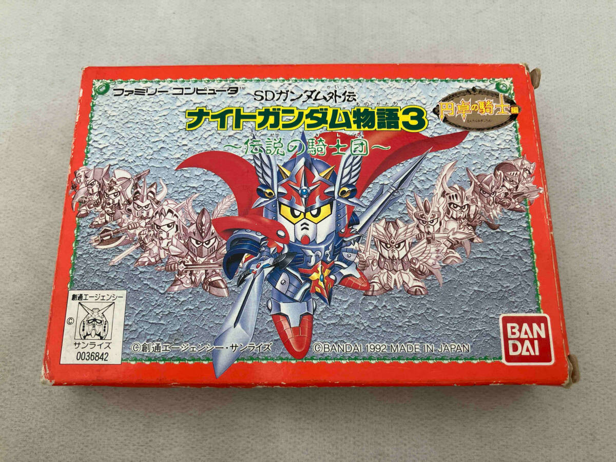 起動確認済 箱取説傷み有 ファミコン FC SDガンダム外伝 ナイトガンダム物語3(シミュレーション)｜売買されたオークション情報、yahooの商品情報をアーカイブ公開 - オークファン ...