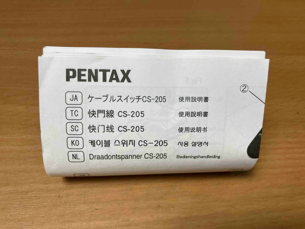 Yahoo!オークション - ジャンク ペンタックスPENTAX CS-205 ケーブルス...