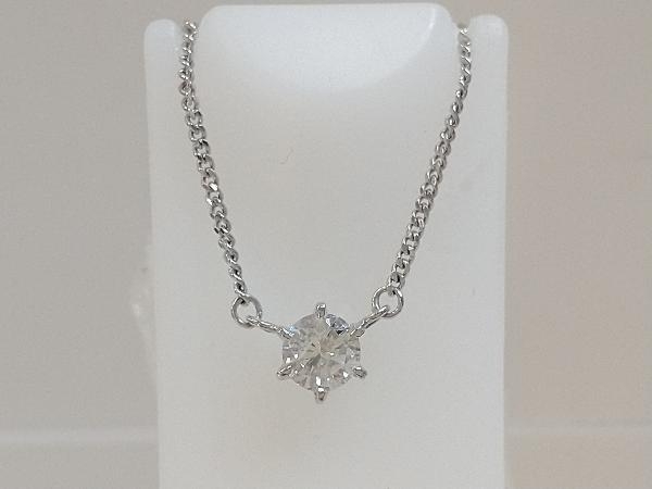 PT900 プラチナ PT850 ネックレス ダイヤ 0.30 総重量約1.5g 約 PT900 プラチナ PT850 ネックレス ダイヤ 0.30 総重量約1.5g 約