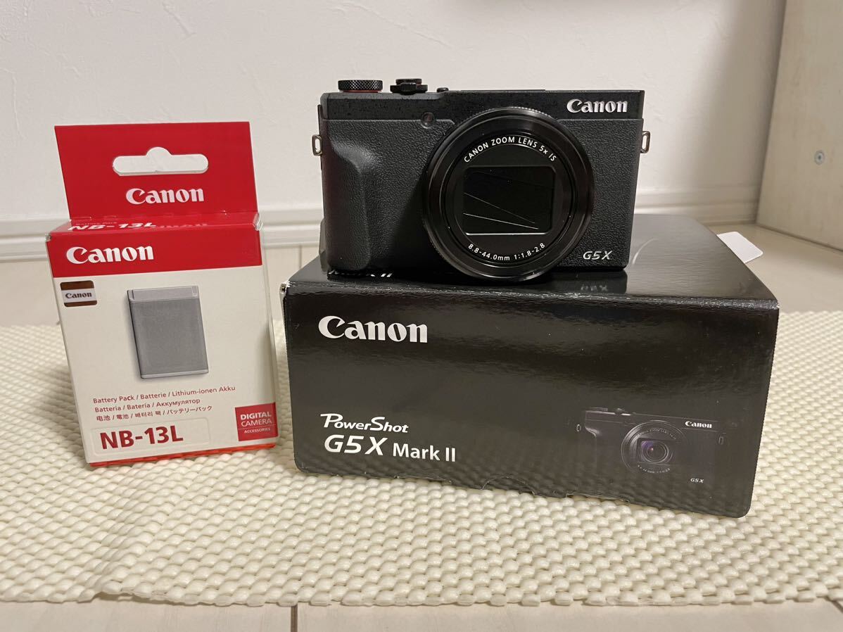 Yahoo!オークション - CANON キヤノンPowerShot G5 X Mark II