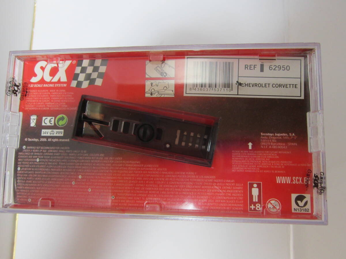 Yahoo!オークション - 未開封 SCX 1/32 CHEVROLET CORVETTE C6R (シボ...