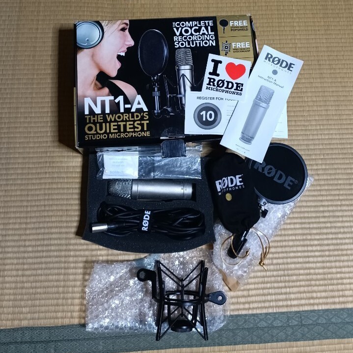 Yahoo!オークション - 元箱付 RODE ロード NT1-A コンデンサーマイク ...
