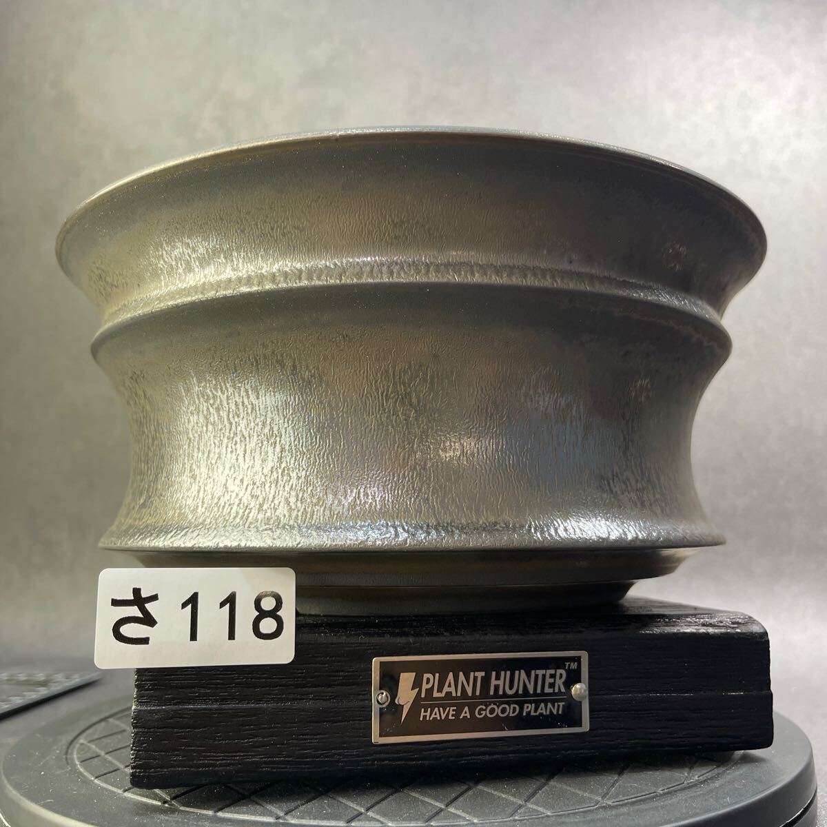 Yahoo!オークション - さ118 LLLL Hand Made 植木鉢 陶器 検（塊根植物...