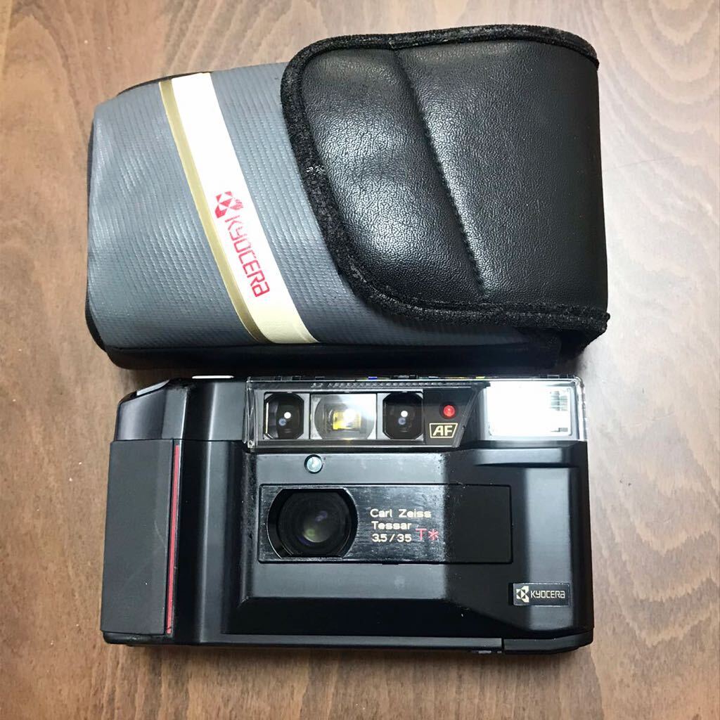 Yahoo!オークション - H198 京セラ KYOCERA コンパクトフィルムカメラ ...