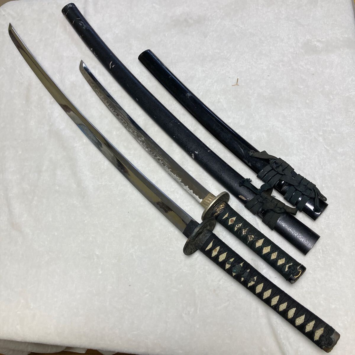 Yahoo!オークション - C504 模造刀 2本セット 日本刀 武具 刀剣 太刀 ...