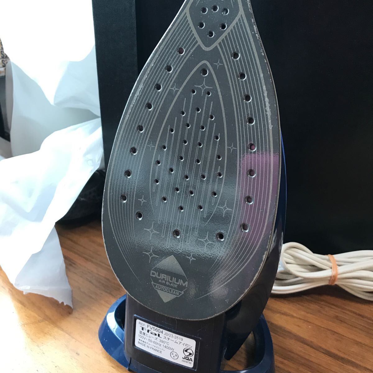 Yahoo!オークション - B95 T-fal スチームアイロン 【美品】ターボプロ...