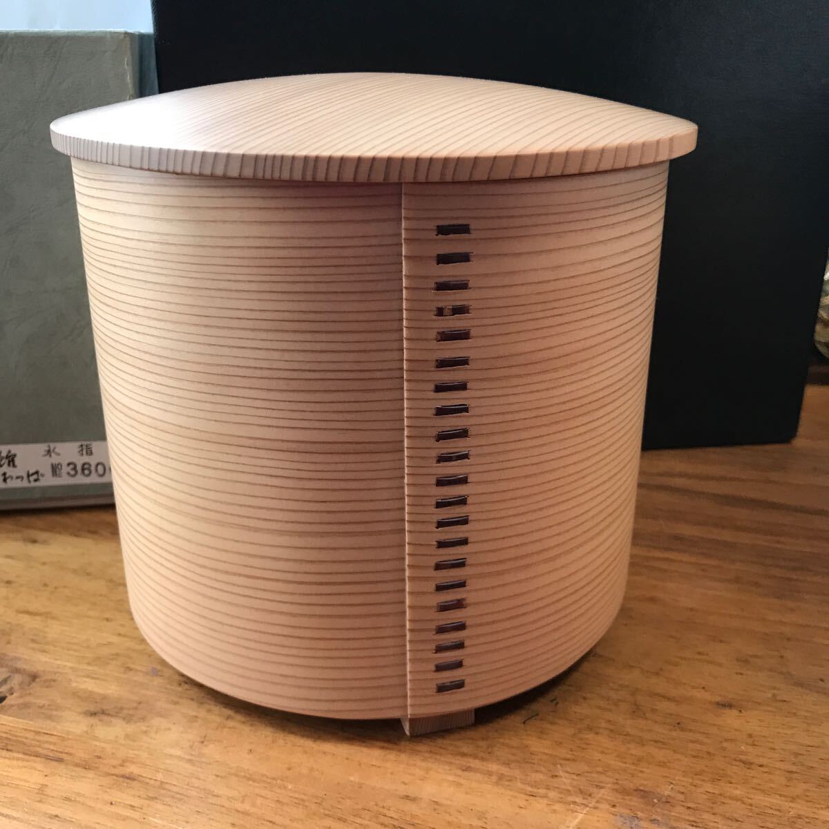 Yahoo!オークション - B98 曲げわっぱ 茶器 水差し 【美品】曲水指 茶...