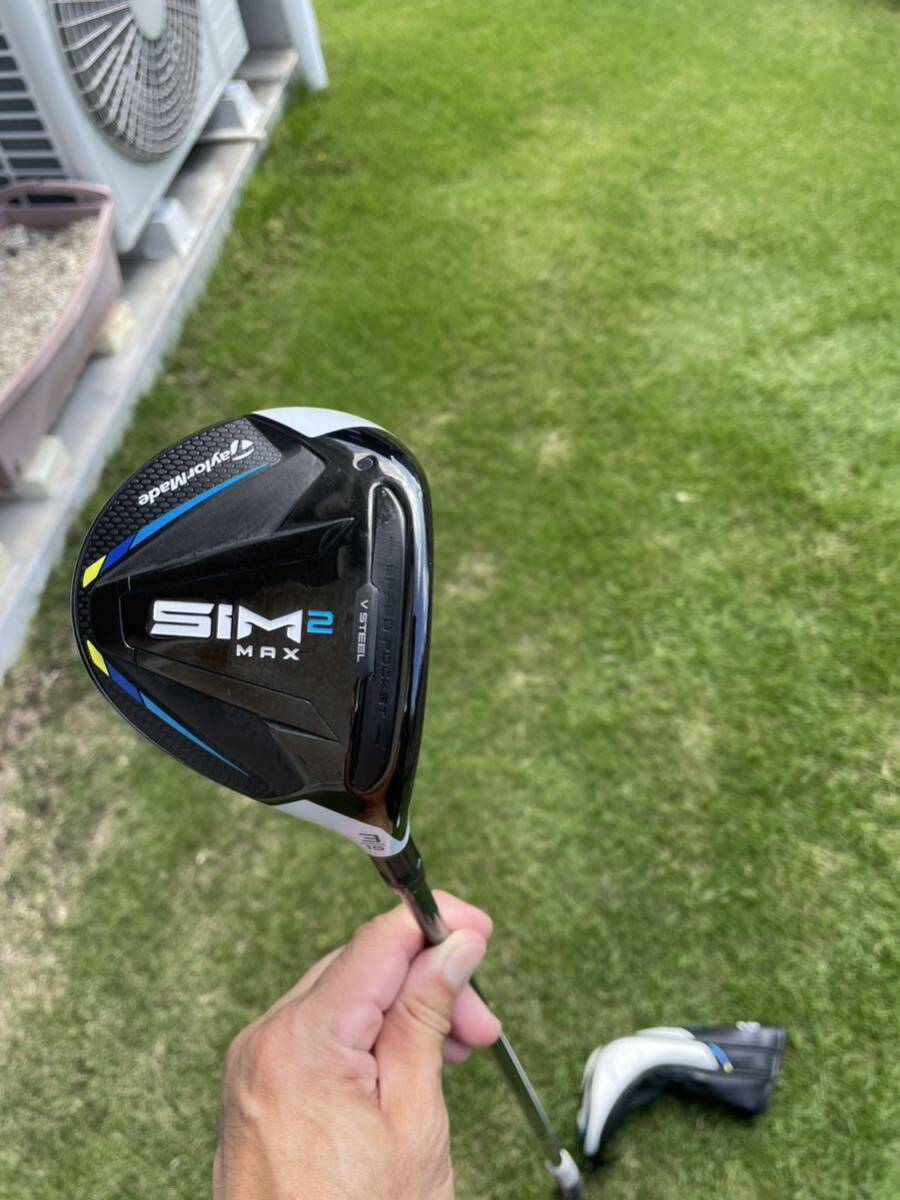 Yahoo!オークション - テーラーメイド SIM2 MAX US フェアウェイウッド...